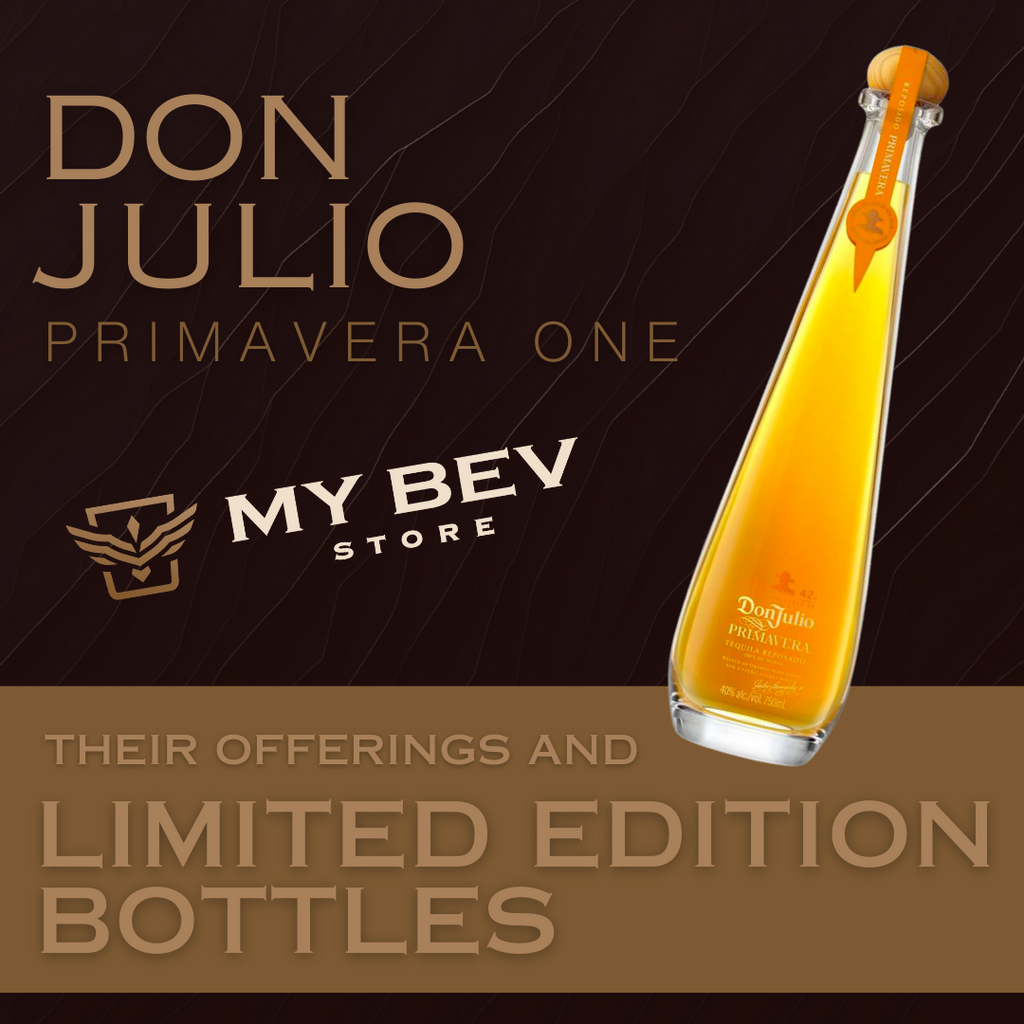 Don Julio: Their Offerings and Limited Edition Bottles – My Bev Store