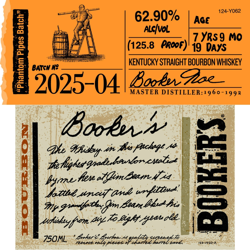 Buy Booker's Bourbon 2025-04 “Phantom Pipes Batch” Online - My Bev Store
