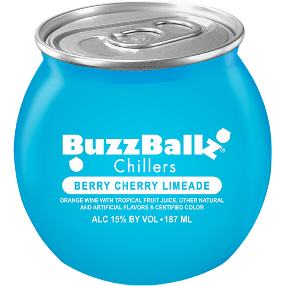 Buy Buzzballz Chillers Berry Cherry Limeade 187mL | My Bev Store - My Bev Store