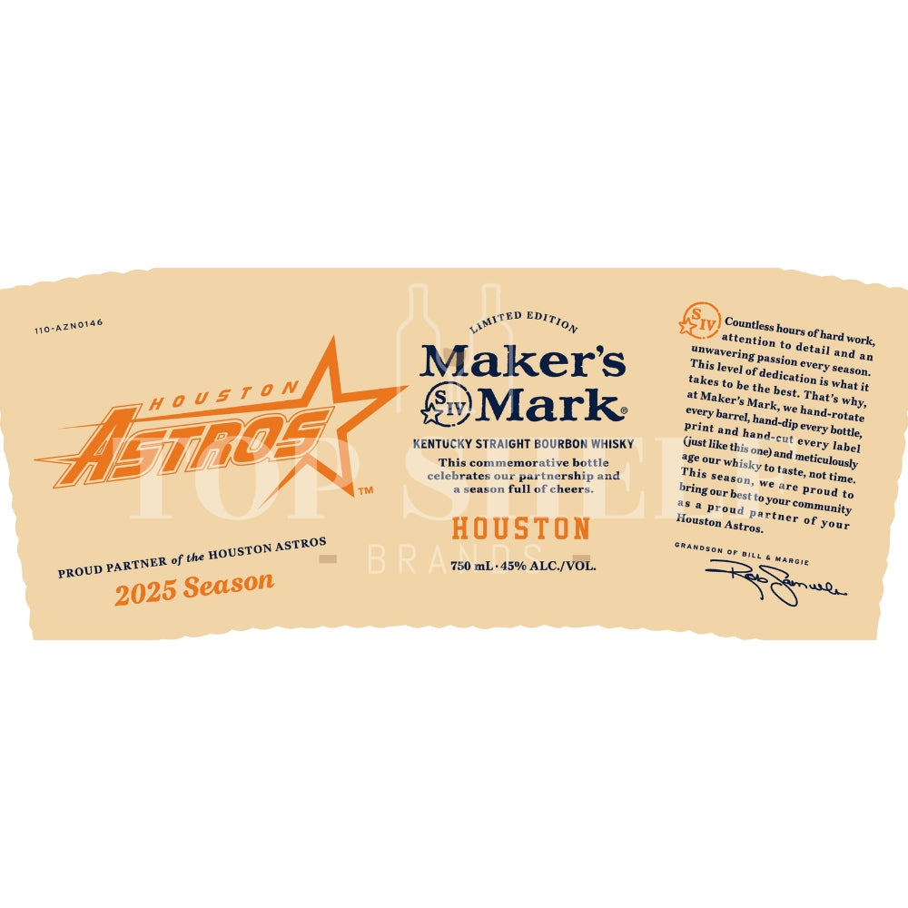 Buy Maker’s Mark Houston Astros 2025 Season Bourbon Online - My Bev Store