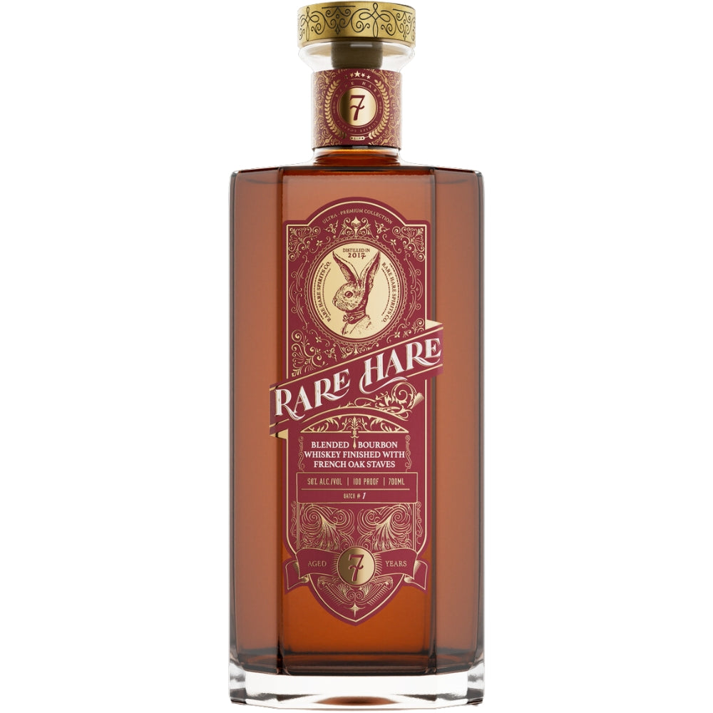 Buy Rare Hare 7 Year Old French Oak Stave Finished Bourbon Online - My ...