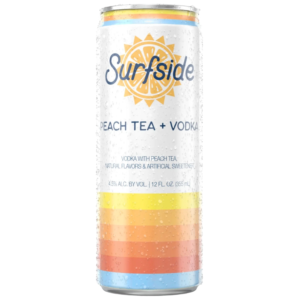 Buy Surfside Peach Tea Vodka Online | 4 Pack - My Bev Store