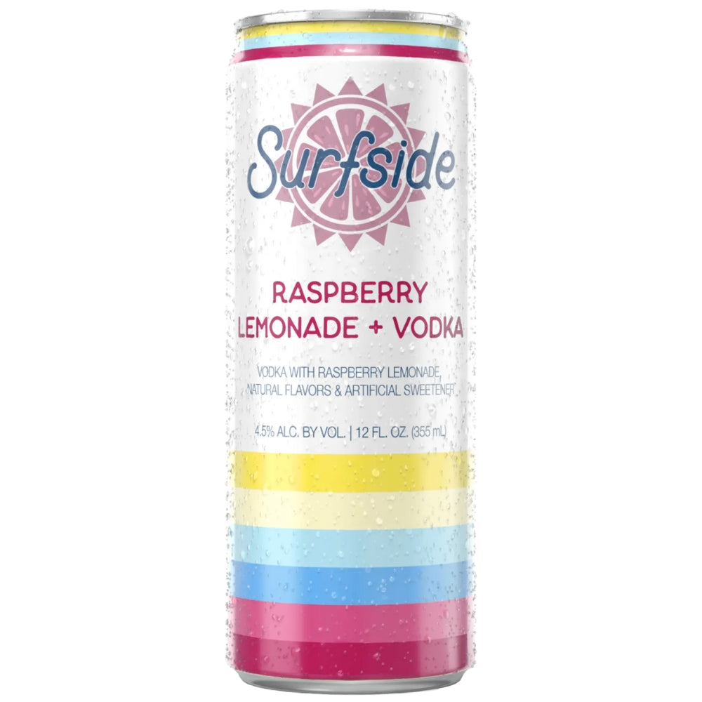 Buy Surfside Raspberry Lemonade Vodka Online | 4 Pack - My Bev Store