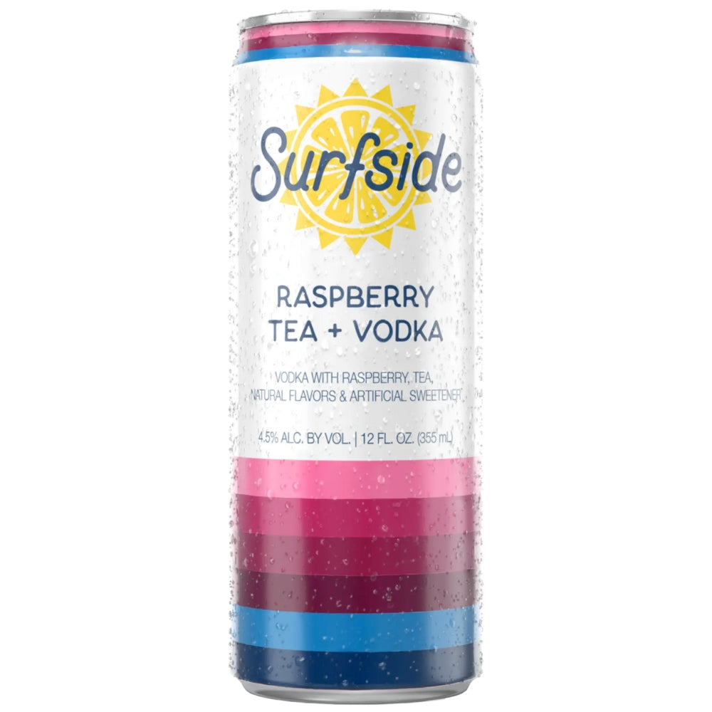 Buy Surfside Raspberry Tea Vodka Online | 4 Pack - My Bev Store