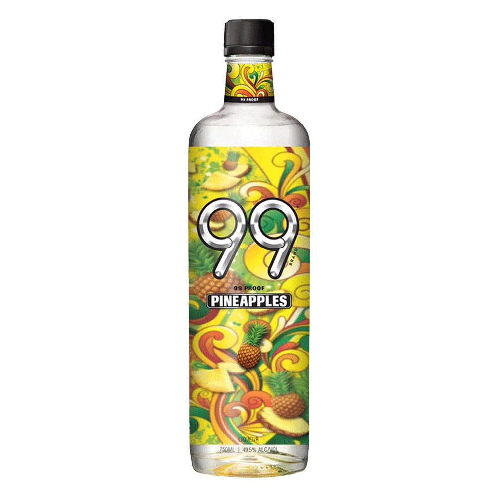 99 Pineapple 750ml Bottle – My Bev Store