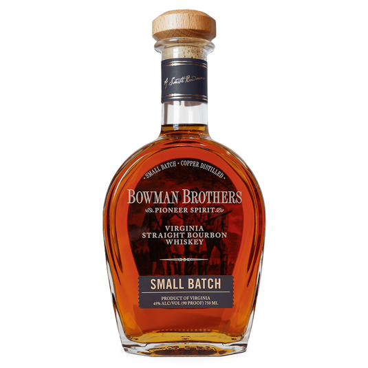 Bowman Brothers Small Batch Virginia Straight Bourbon Whiskey – My Bev ...