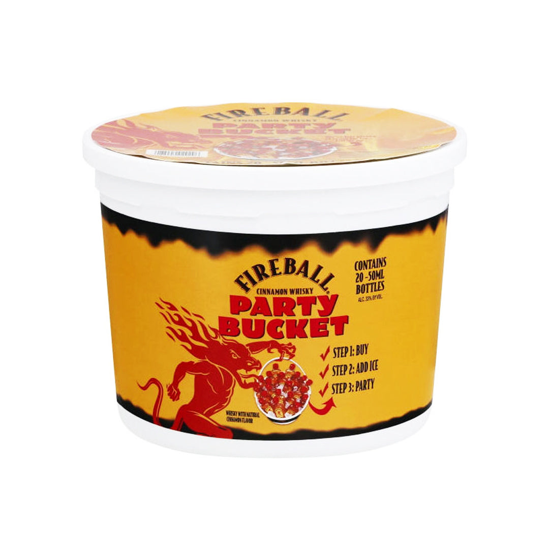 Buy Fireball Party Bucket 20 Pack 50 ML Bottles | My Bev Store