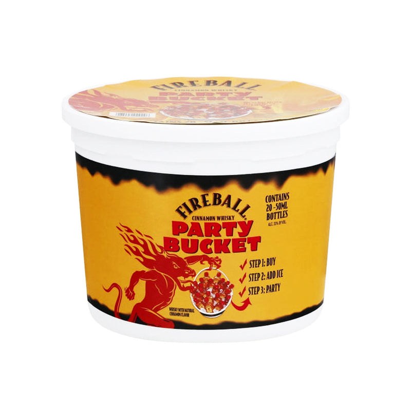 Buy Fireball Party Bucket 20 Pack 50 ML Bottles | My Bev Store - My Bev ...