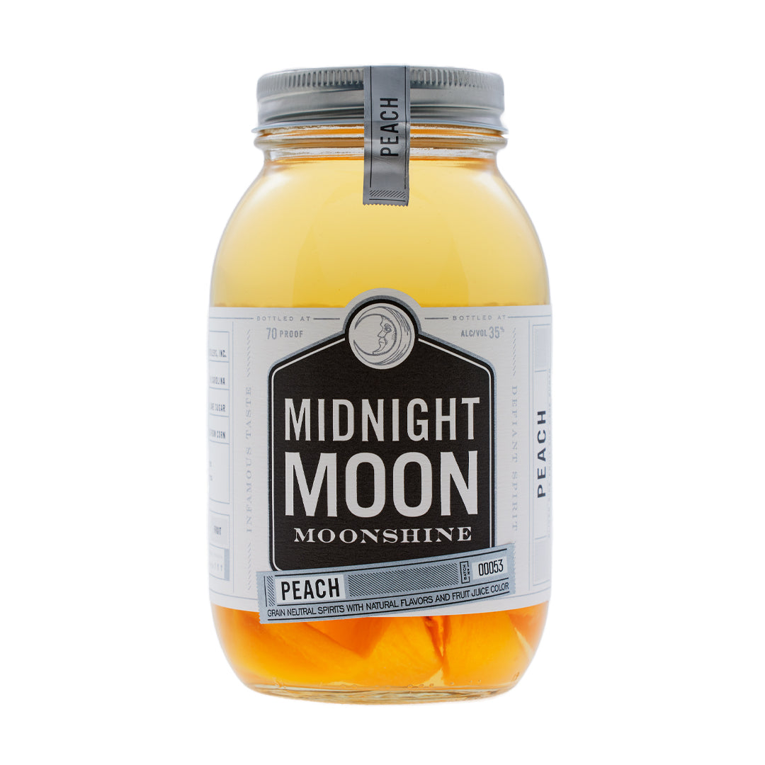 Buy Midnight Moon Peach Moonshine 750ml | My Bev Store - My Bev Store